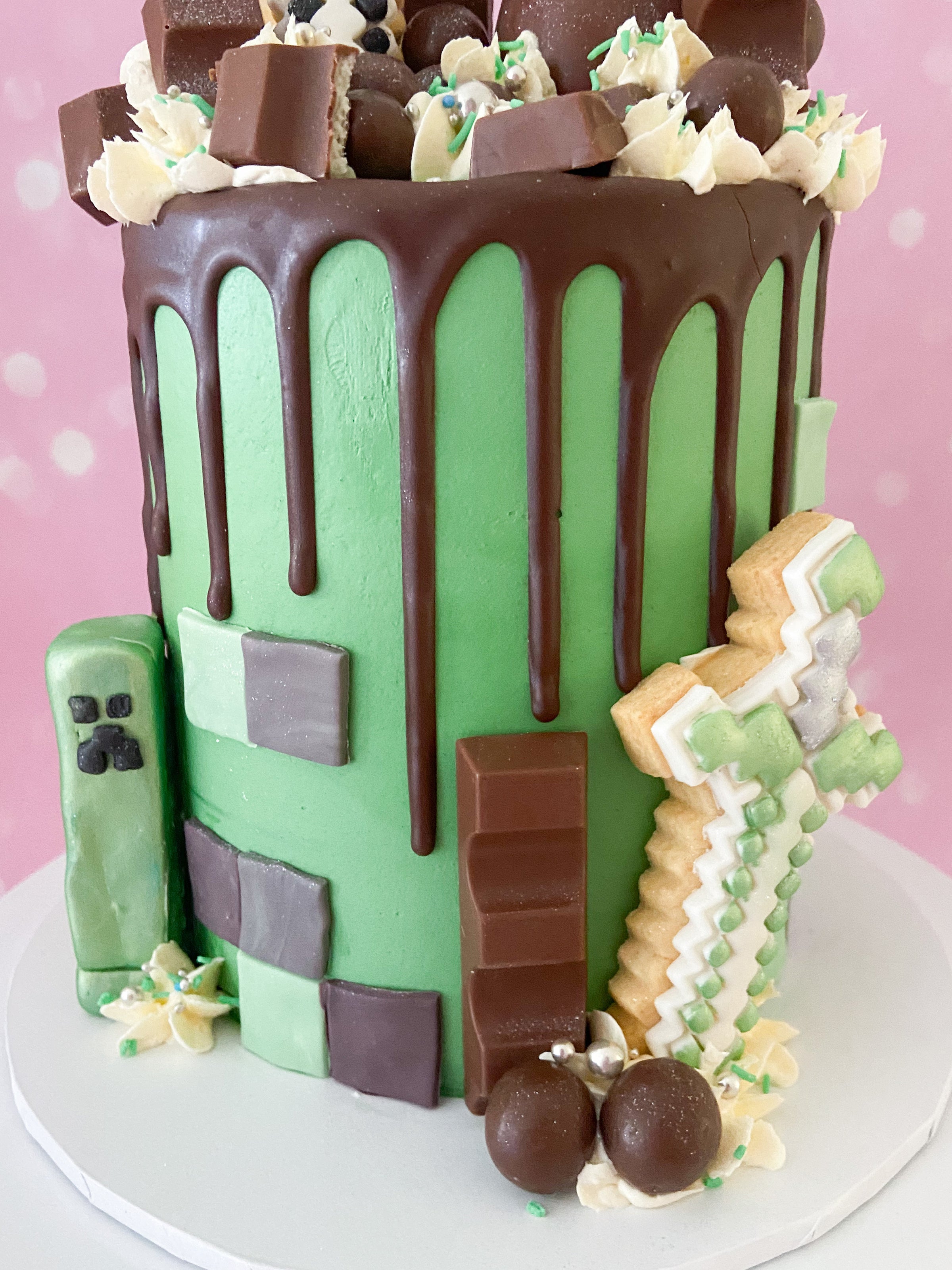 Mine Craft Cake | Frosting Cakery