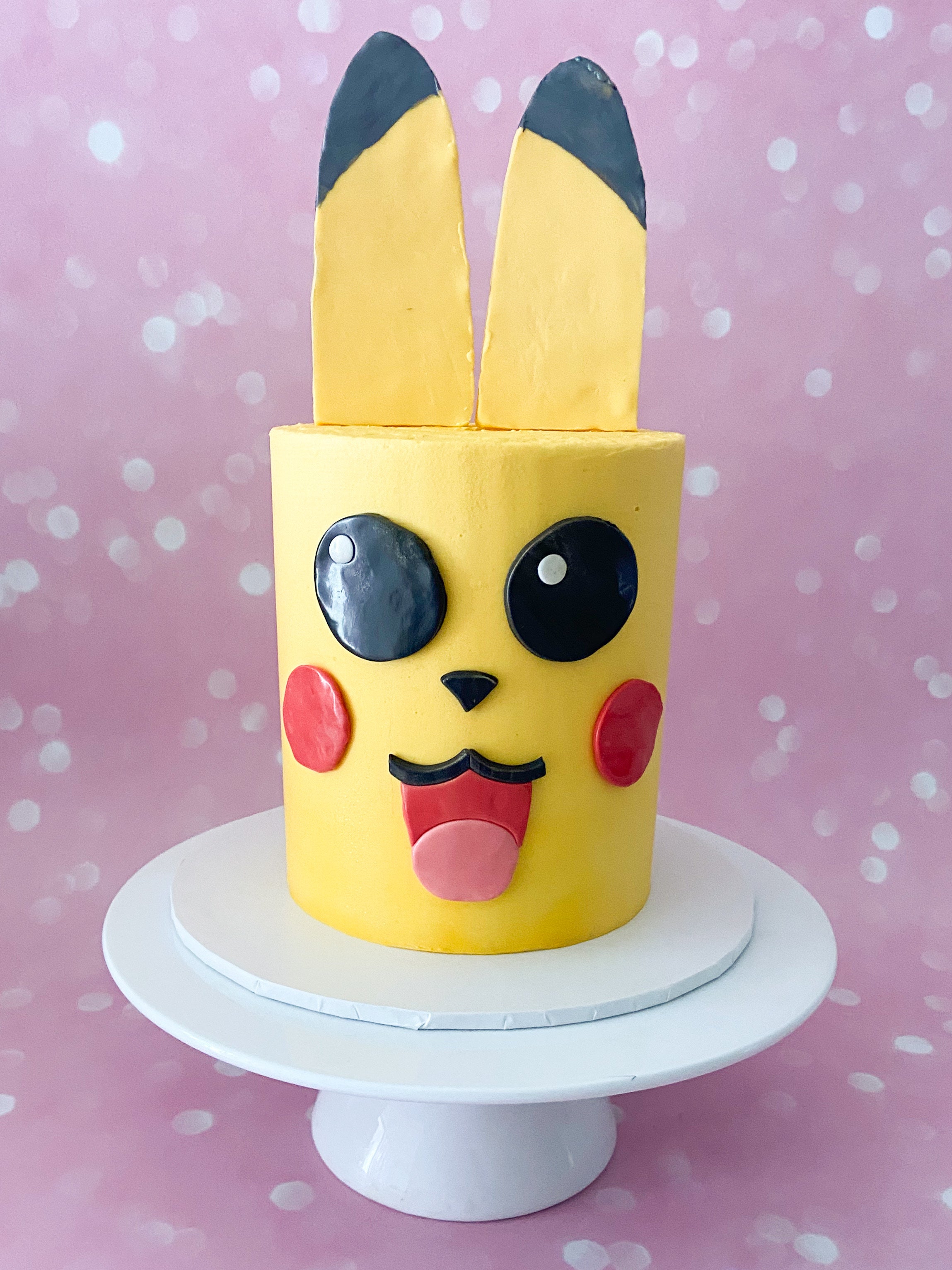 pikachu cake ears