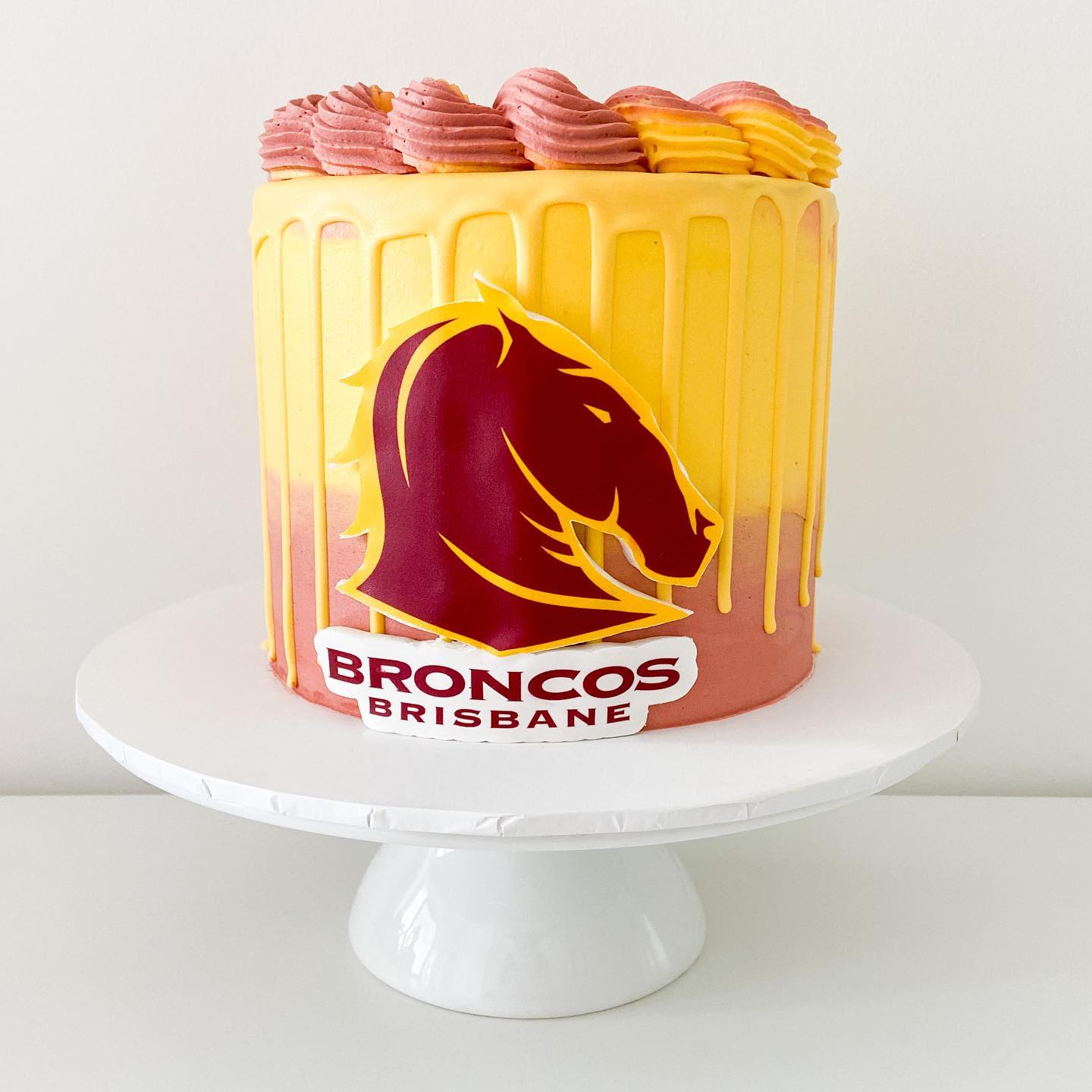 broncos cake