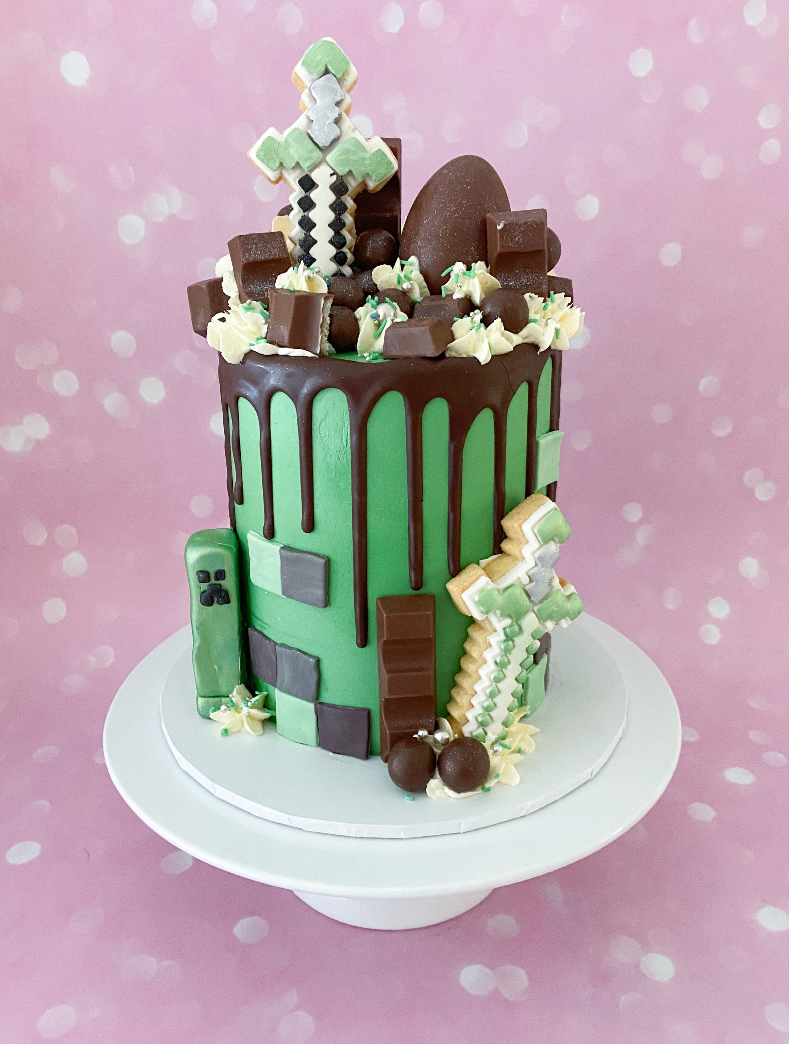 Mine Craft Cake | Frosting Cakery